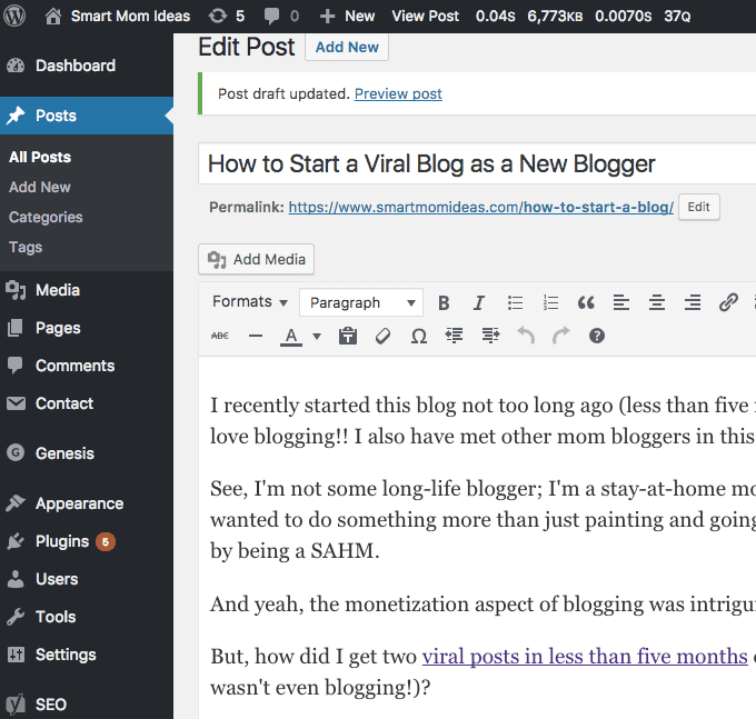 How to Start a Viral Blog + Free Checklist!