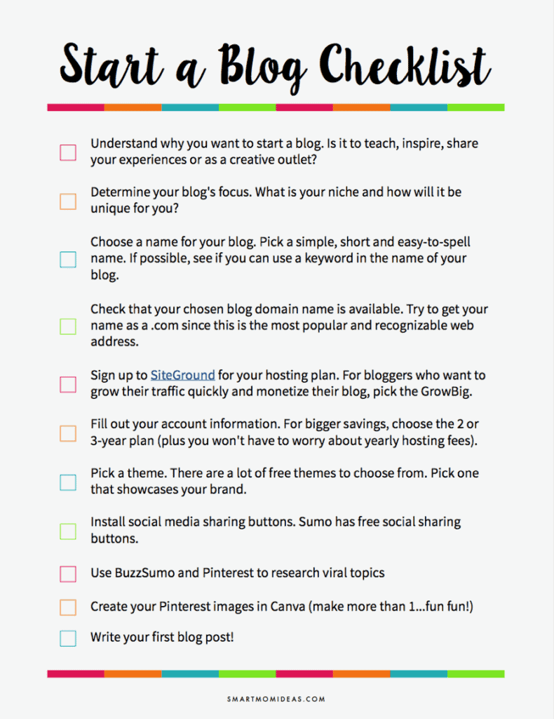 How to Start a Viral Blog + Free Checklist!