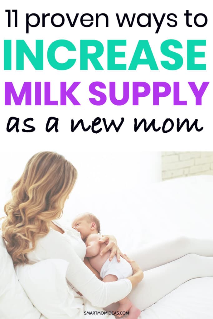 11 Amazing Tips to Increase Milk Supply (As a New Mom)