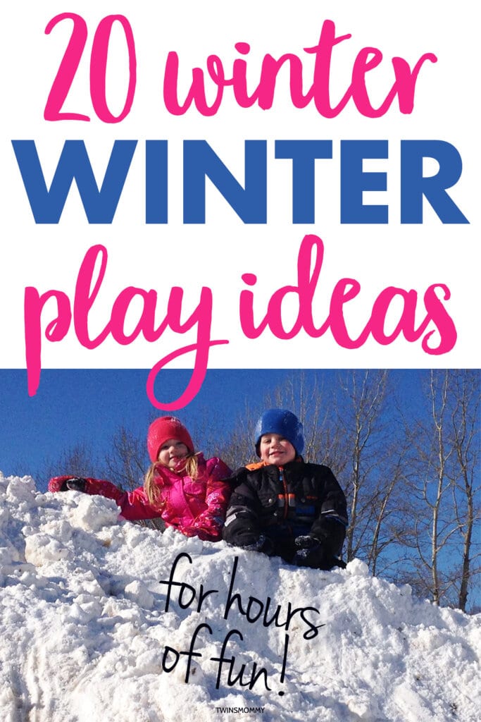 20 Winter Backyard Play Ideas