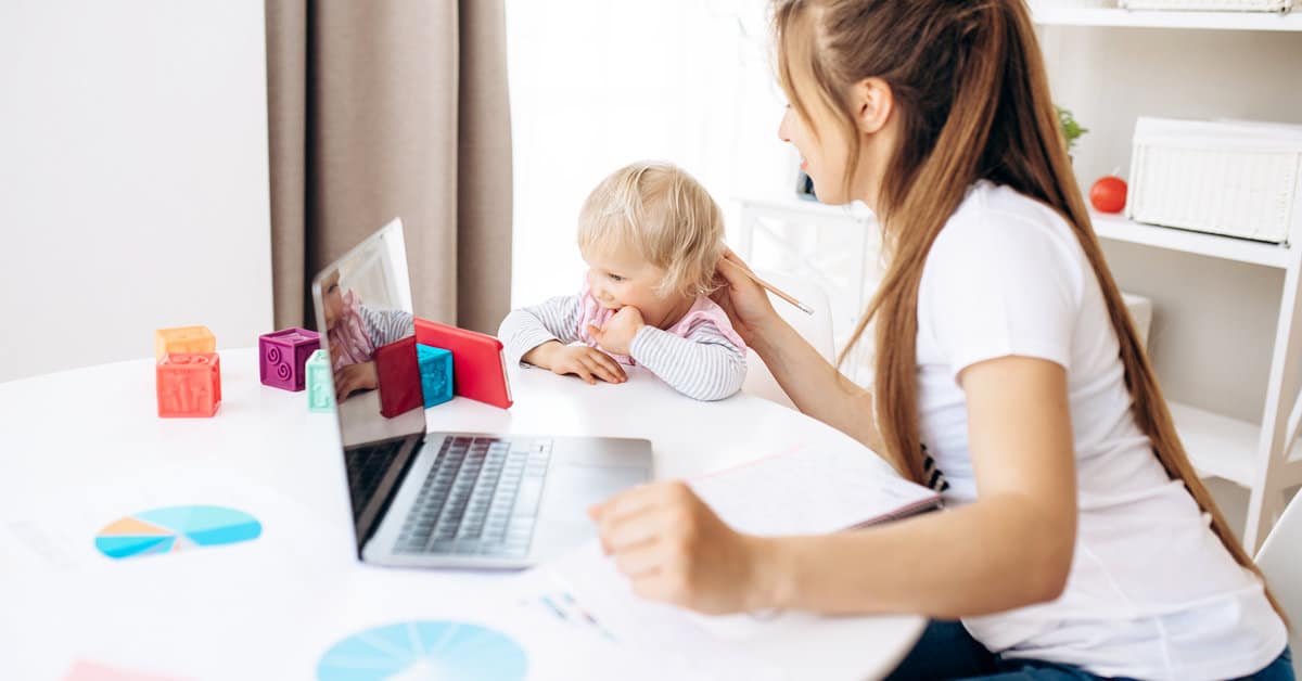 How to Work From Home With a Baby