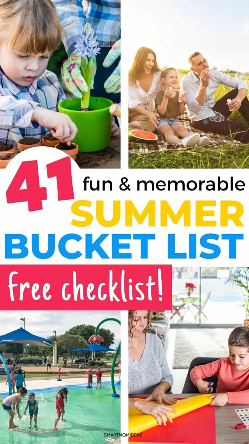 41 Fun Summer Bucket List of Adventures to Last Hours