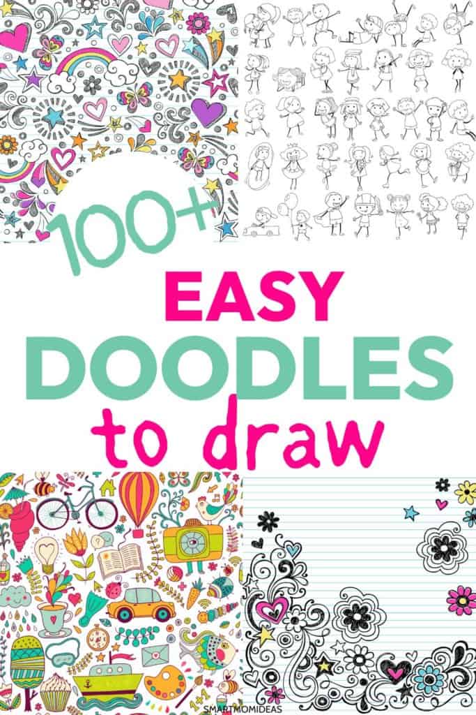 100+ Easy Doodles to Draw (for Journals, Kids, and More)