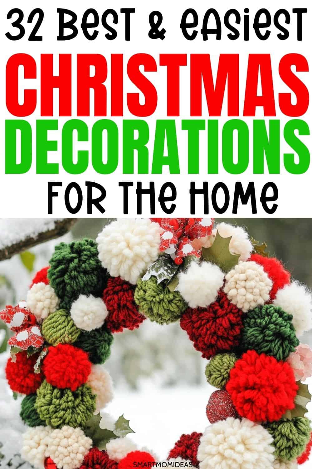 32 DIY Easy Christmas Decorations to Make
