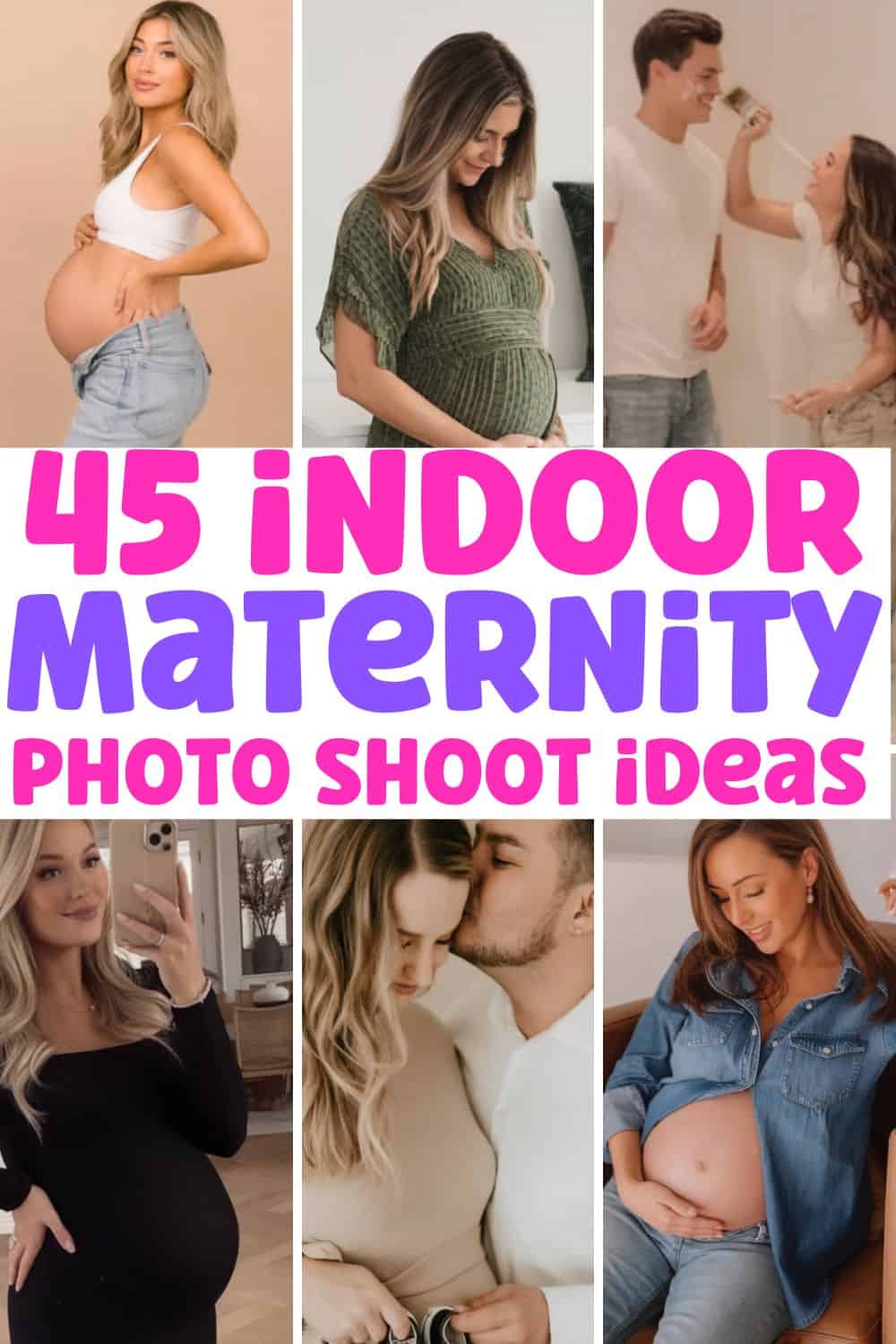 45 Maternity Shoot Ideas: Outfits, Poses and Locations For This Special Day