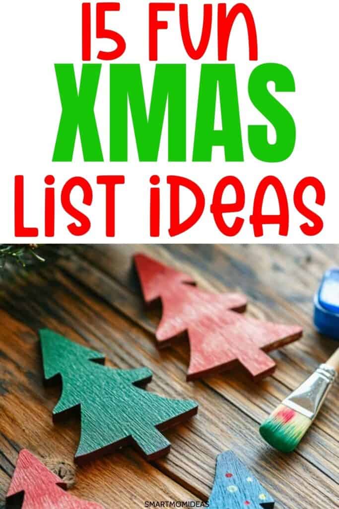 15 Xmas List Ideas (for Kids, Teens and Adults)